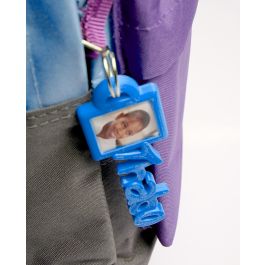 Personalised Name Tag Dark Blue