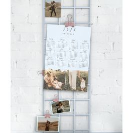 1 Page Calendar - Simple Overlay