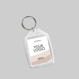 Branded Plastic Key Ring
